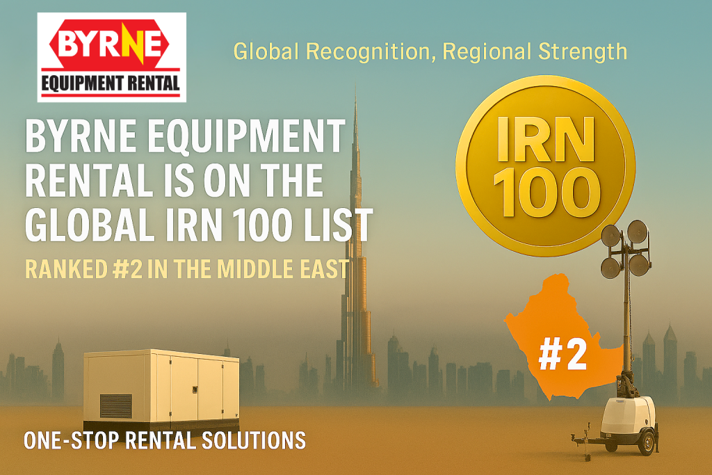Byrne Equipment Rental Named Among Top 100 Global Equipment Rental ...